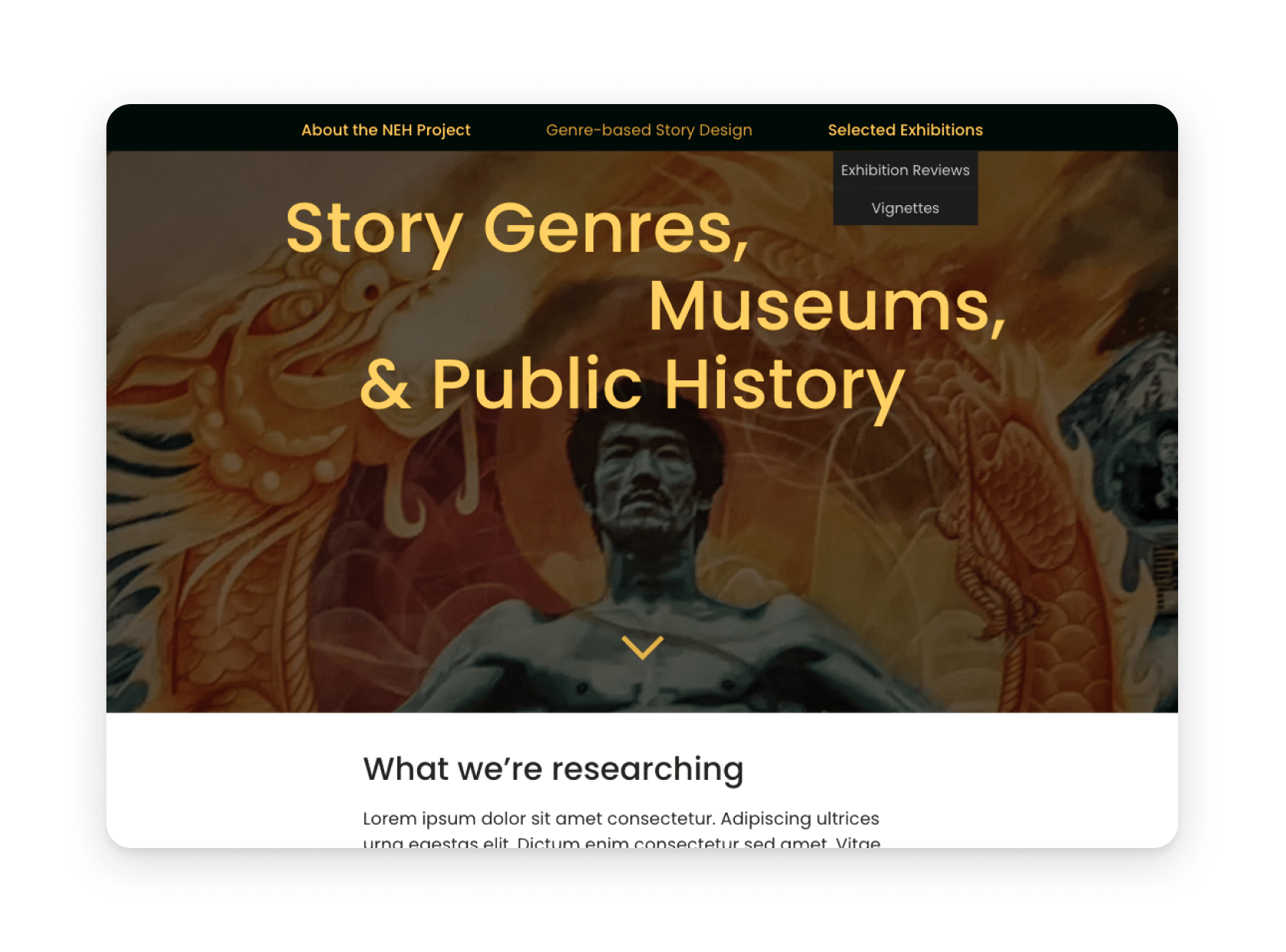 University Course Website